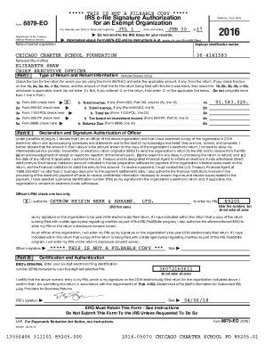 Fillable Online my epicenternow IRS e-file Signature Authorization for ...