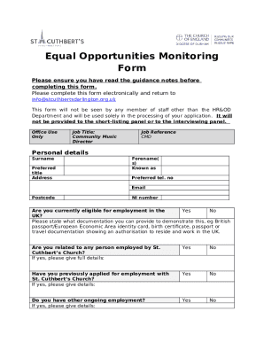 Equal Opportunity - Fill Online, Printable, , Blank Doc Template ...