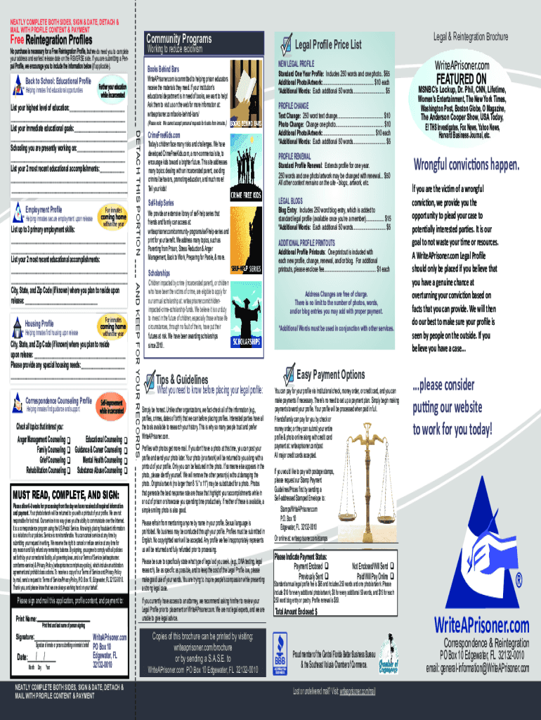 Fillable Online The Use and Impact of Correctional Programming for ...