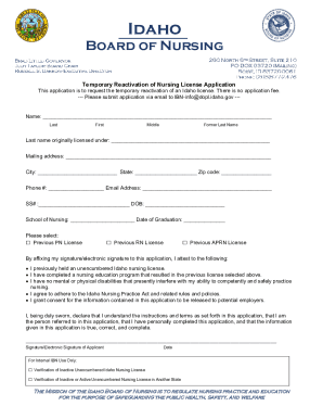Fillable Online ibn idaho Official-Application-for-a-Temporary-Courtesy ...