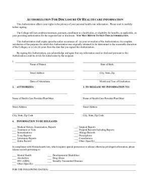 Fillable Online Authorization-For-Disclosure-of-Health-Information-Form ...