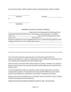 Fillable Online SUPPORT CREDIT FORM Did the payer give you cash, a ...