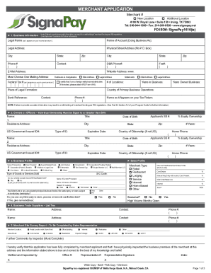 Fillable Online What is Merchant Application Form (MAF)? Fax Email ...
