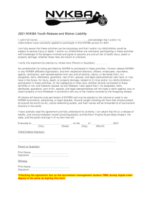 Fillable Online Waiver-and-Release-Form-Minor- ... Fax Email Print ...