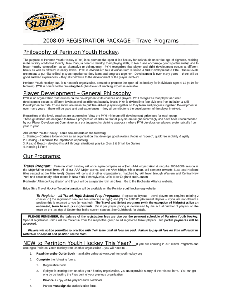 Perinton Youth Hockey Inc - Nonprofit Explorer - News Apps Doc Template | pdfFiller