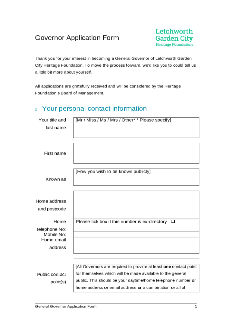 Appendix A Planning Summary Statement Doc Template | pdfFiller