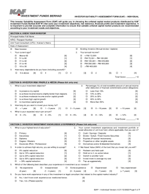 Fillable Online Account Opening Form (Individual) - KAF Investment Bank Fax Email Print - pdfFiller