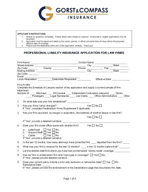 Fillable Online Application must be signed and dated by the owner ...
