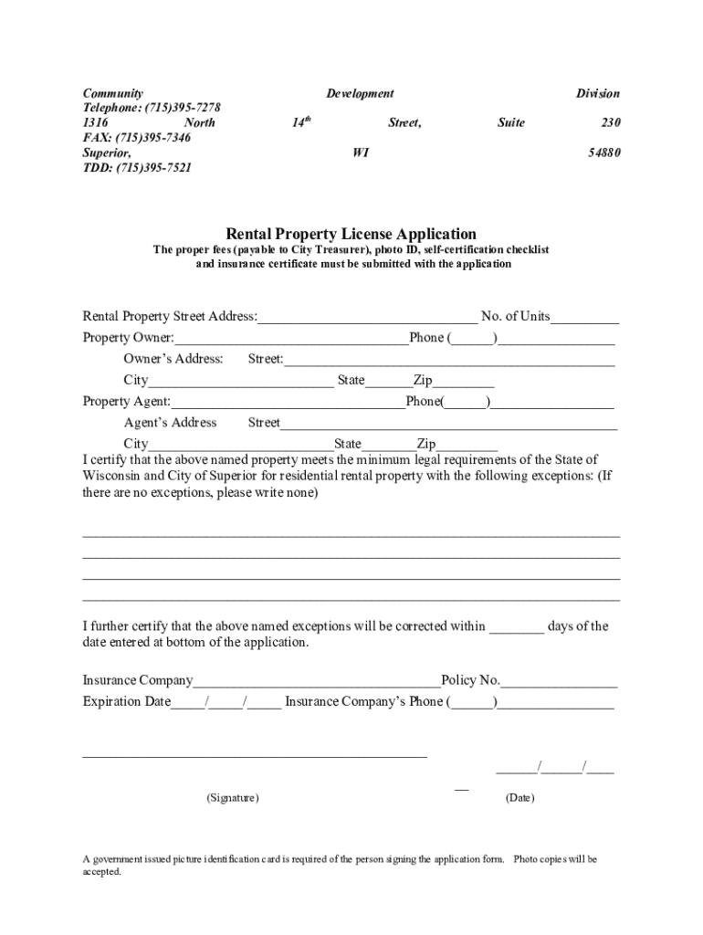 Fillable Online Class A Self Certification Application - Official ...