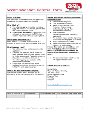 Fillable Online Service Referral Application Form Fax Email Print ...