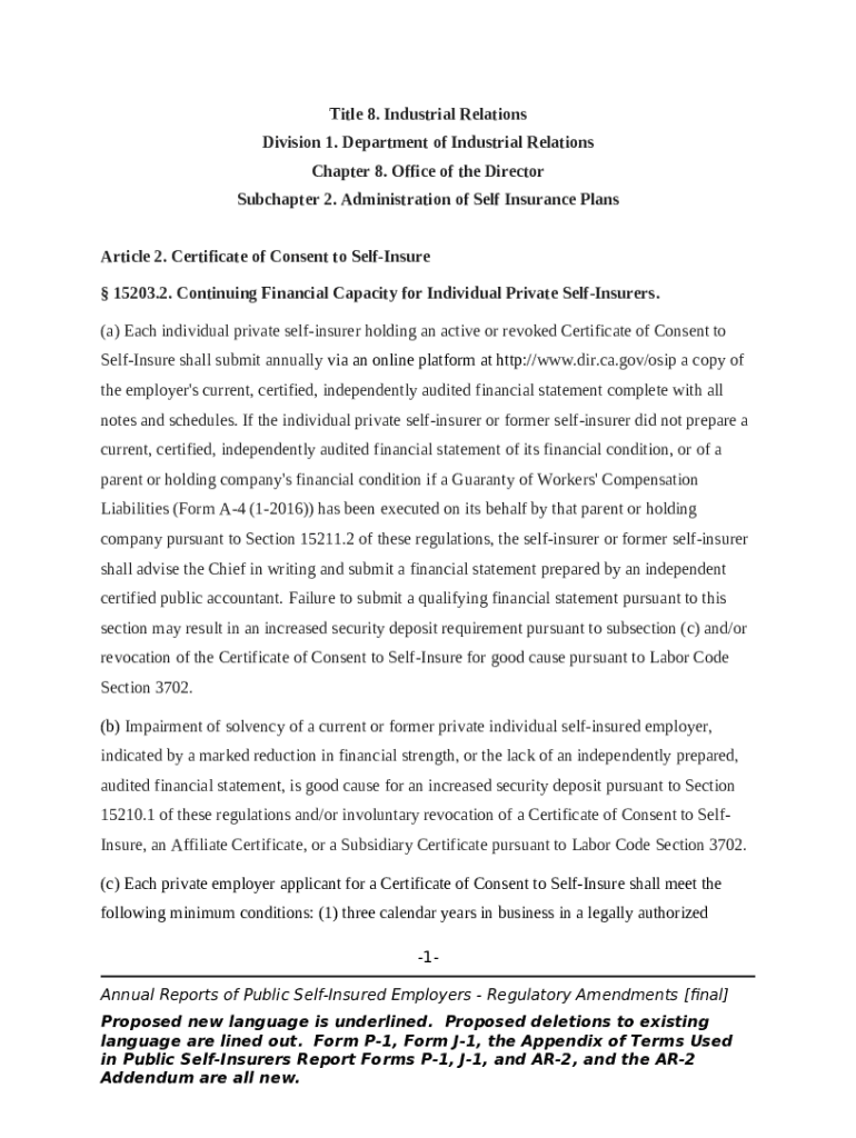 Title 8. Industrial Relations Division 1. Department of ... Doc ...