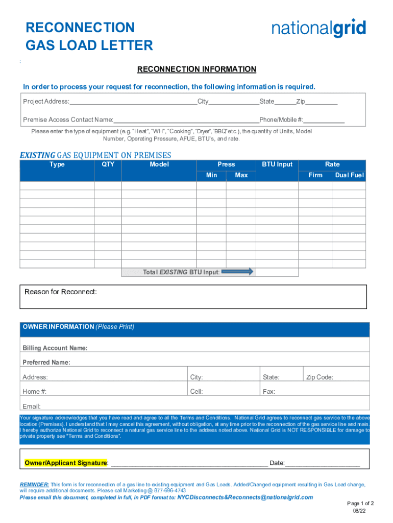 Fillable Online Elevated Gas Pressure Request Form (O&M 2224.2) Fax ...