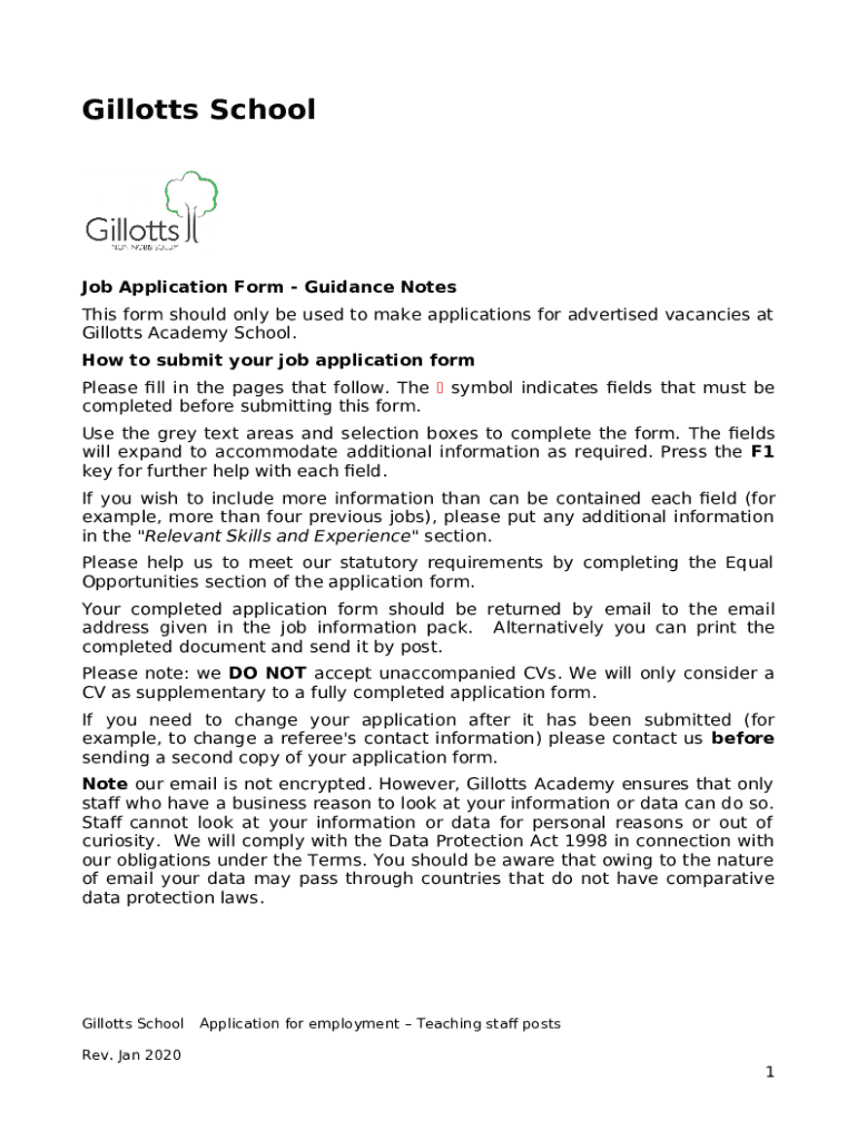 JOB APPLICATION APT/09TEACHING POSTS - NET Doc Template | pdfFiller