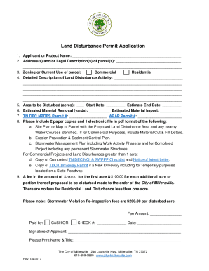 Fillable Online Land Use Permit Application with Samples Fax Email ...