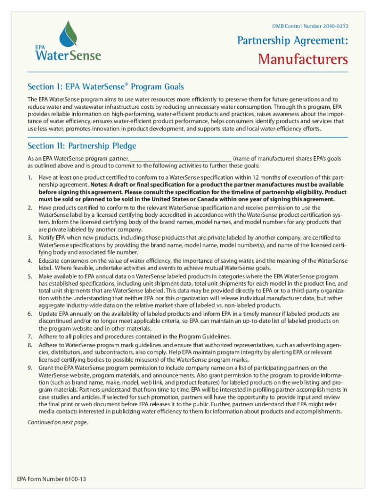 Fillable Online Partnership Agreement: - Promotional Partners Fax Email ...