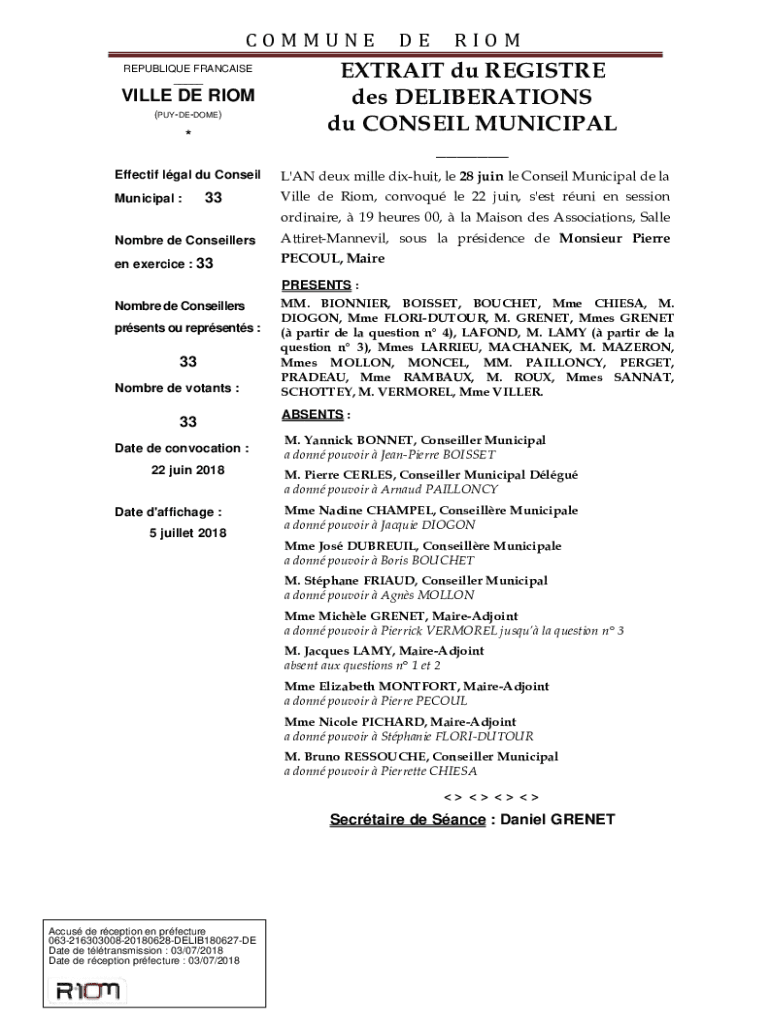 Remplissable En Ligne Section 4 : Fonctionnement. (Articles R2121-7D2121-12) Fax Email Imprimer ...