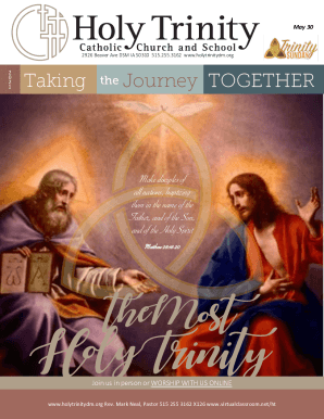 Fillable Online Holy Trinity Catholic SchoolDes Moines IA Fax Email ...