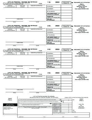 Fillable Online EMPLOYERS RETURN OF INCOME TAX WITHHELD Fax Email Print ...