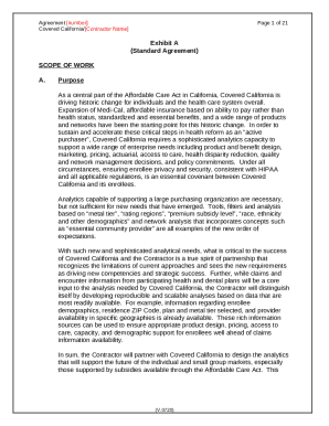 SCOPE OF WORK This Agreement is made between the ... Doc Template ...