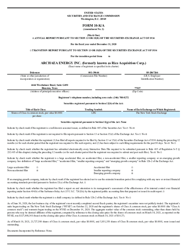 Fillable Online Form 10-KA Amended Annual Report Fax Email Print - pdfFiller