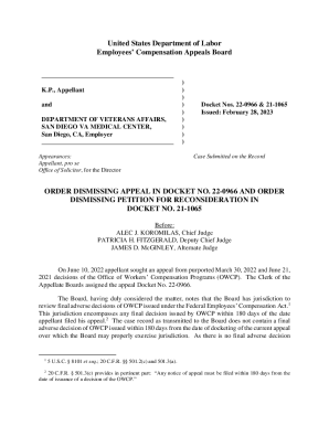 Fillable Online D.M. and DEPARTMENT OF VETERANS AFFAIRS Fax Email Print ...