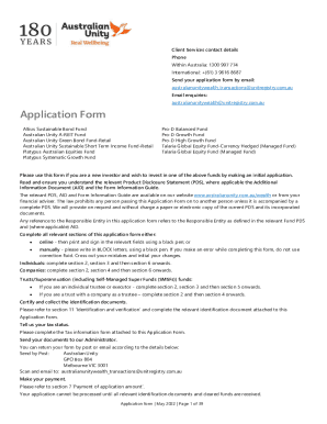 Fillable Online Online Application Form Terms and Conditions - OneVue ...
