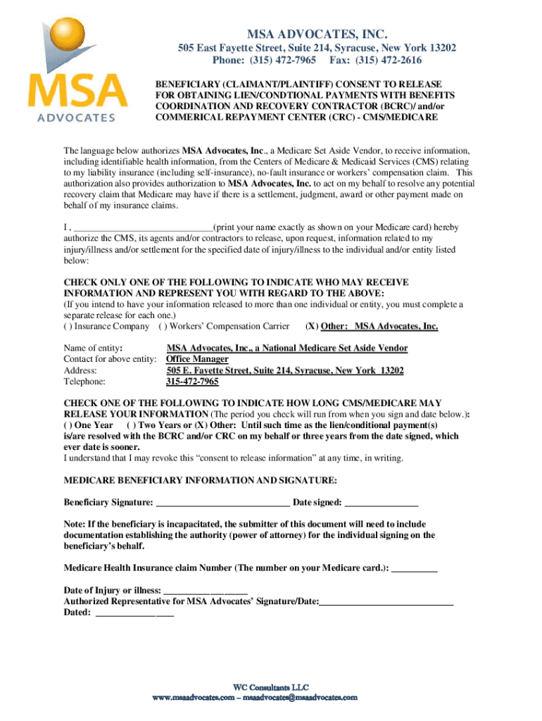 Fillable Online Referral FormsWorkers' Compensation Claim Fax Email ...