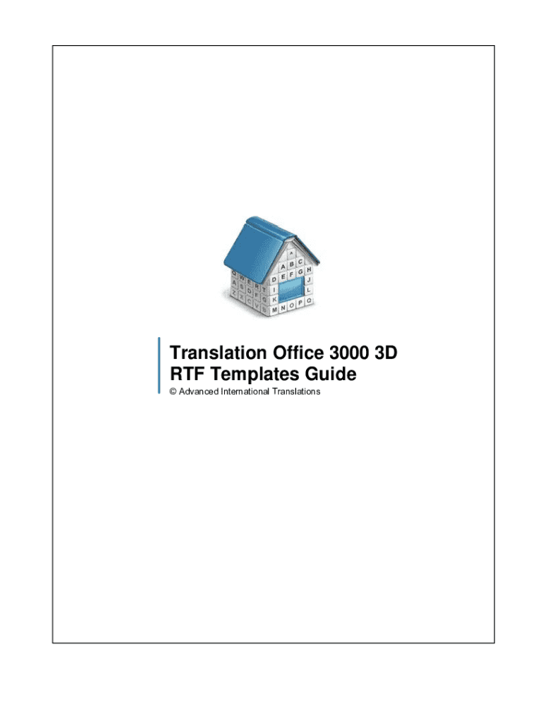 Fillable Online Easy Management of Your Freelance Translation Business Fax Email Print - pdfFiller