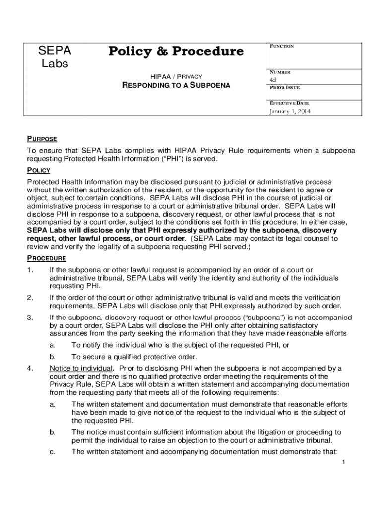 Fillable Online SEPA Labs Company Insights, Tech Stack, and Competitors ...