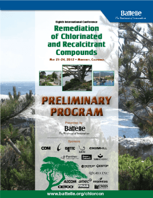 Fillable Online preliminary program preliminary program Fax Email Print ...