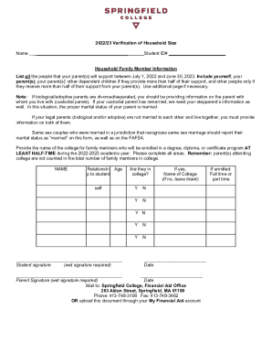 Fillable Online 2022-2023 Institutional Verification Form Fax Email ...