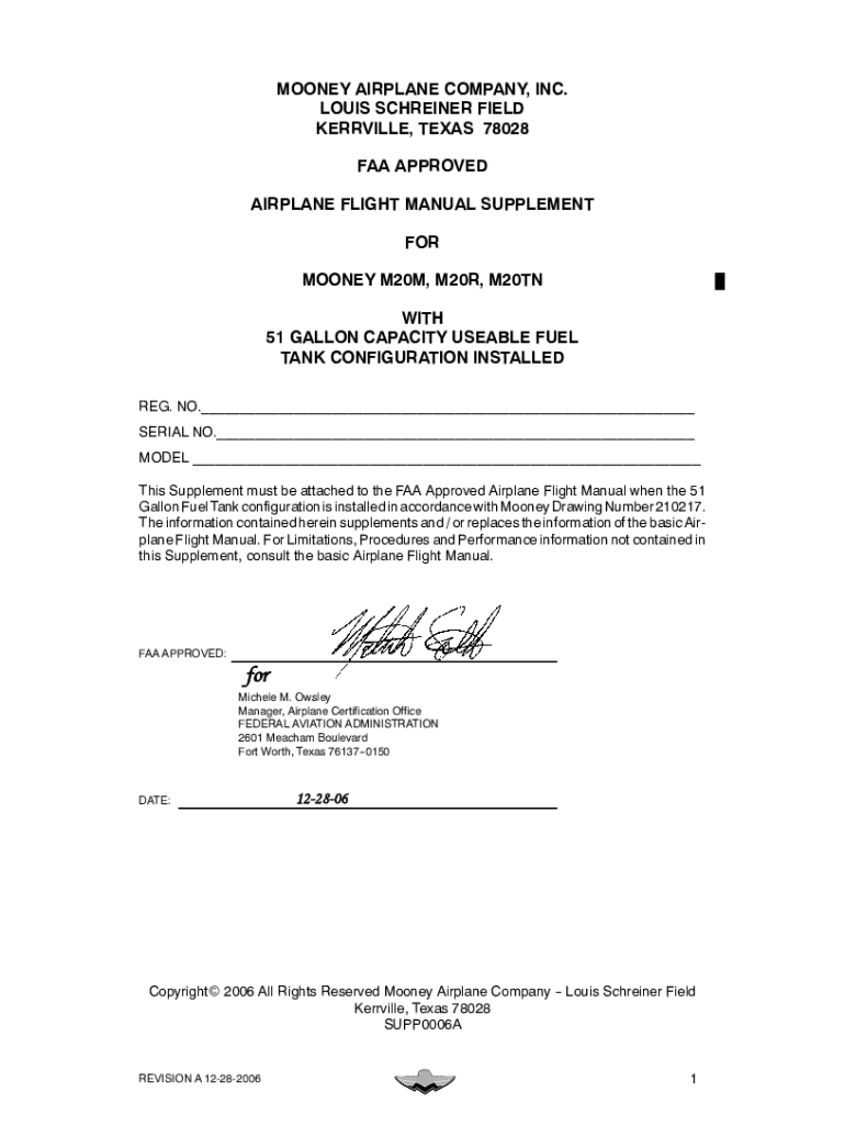 Fillable Online Type Certificate Data Sheet #Ea-8701: Agncia Nacional ...