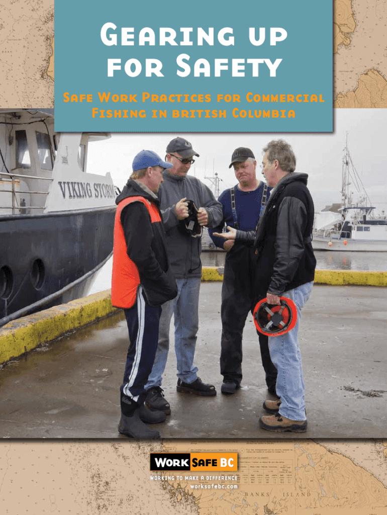 Fillable Online Gearing up for Safety - Safe Work Practices for ...