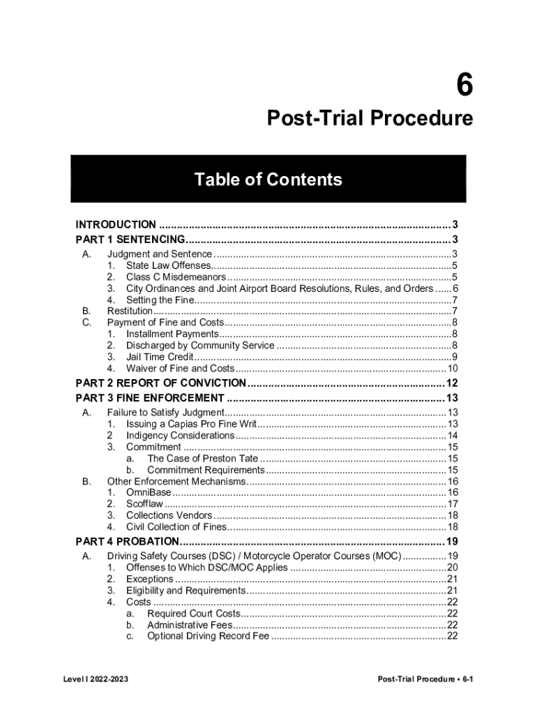 Fillable Online Post-Trial Procedure Fax Email Print - pdfFiller