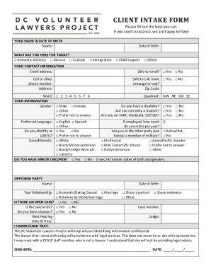 Fillable Online Web Portal - Using Client Intake Forms - LEAP Community ...