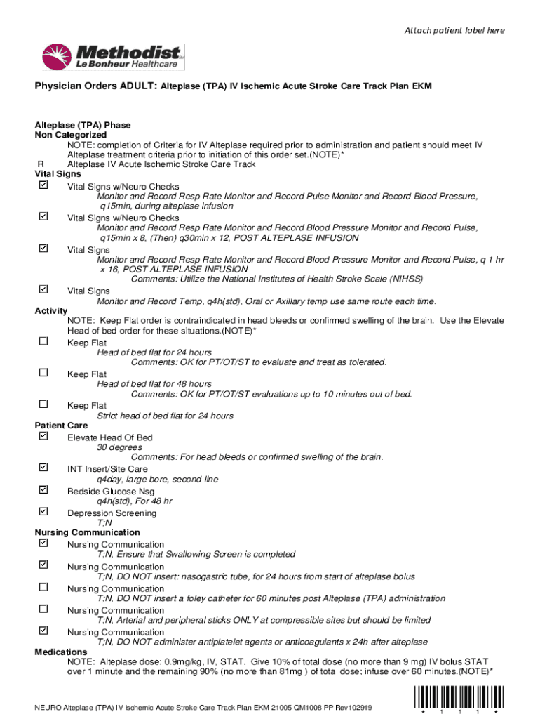 Fillable Online TPA Therapy - StatPearls - NCBI Bookshelf Fax Email ...