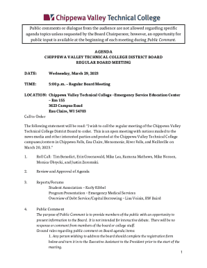 Fillable Online Fillable Public comments or dialogue from the audience ...