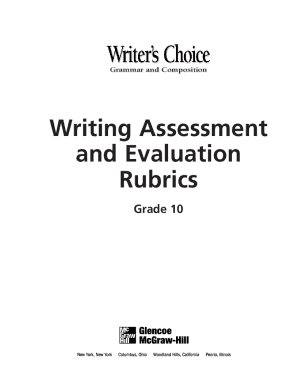 Fillable Online (PDF) Tests with Answer Key and Rubrics Grade 7 Fax ...
