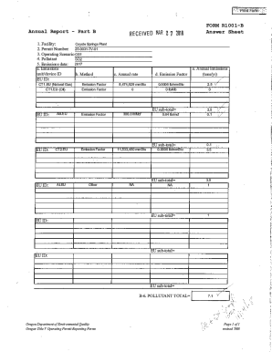 Fillable Online Title V Reporting Forms : Air Quality Permits Fax Email ...