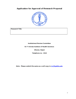 15841-Institutional review board statement.pdf Doc Template | pdfFiller