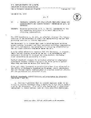 Fillable Online U.S. DEPARTMENT OF LABOR Fax Email Print - pdfFiller