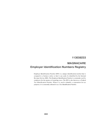 Fillable Online Five Things to Know about the Employer Identification ...