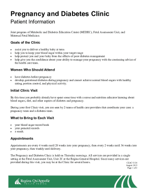 Fillable Online OB/GYN Diabetes and Pregnancy ClinicBIDMC of Boston Fax ...