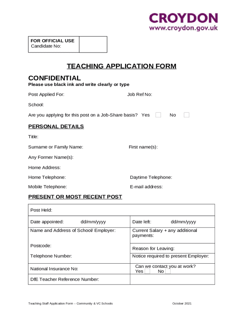 1 of 3 APPLICATION FOR JOB SHARING ... Doc Template | pdfFiller