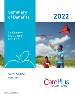 Fillable Online CareComplete (HMO C-SNP) H1019-105 Fax Email Print ...