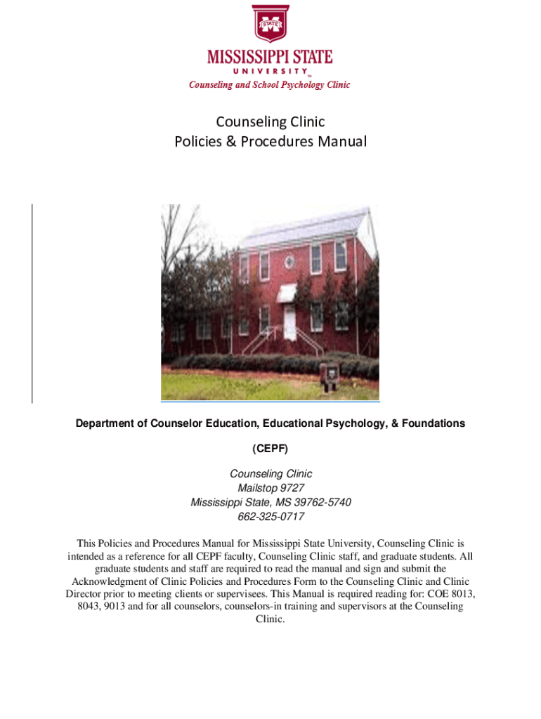 Fillable Online Practice Policies/Counseling Agreement Fax Email Print ...