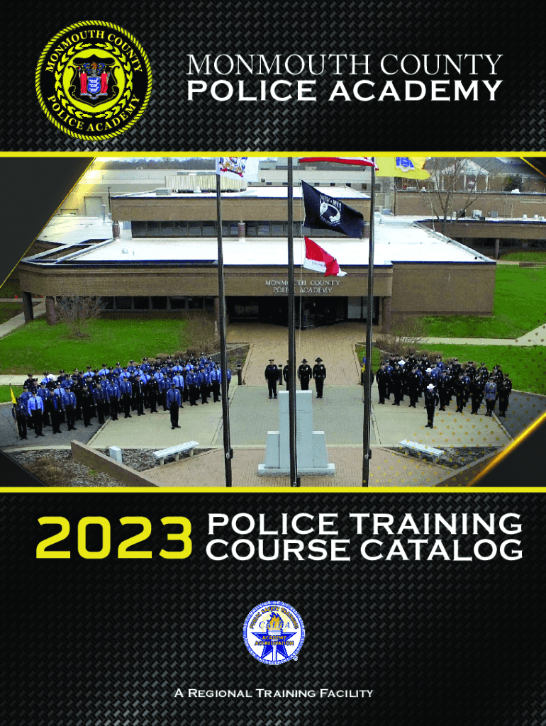 Fillable Online POLICE TRAINING COURSE CATALOG Fax Email Print - pdfFiller