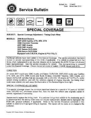 Fillable Online GM Announces 3 New Recalls Affecting 1.54 Million ...