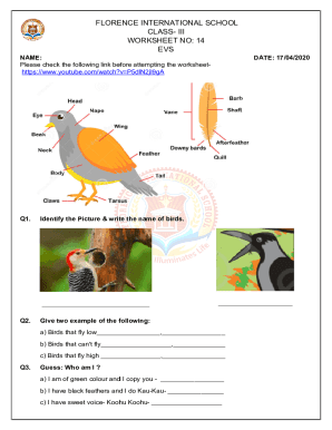 Fillable Online Our Food II Worksheet Solution II Class 3 EVS Chapter ...