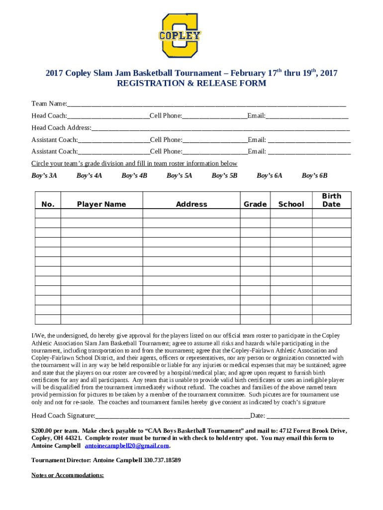 2015 Basketball Tournament Registration - cloudfront.net Doc Template ...